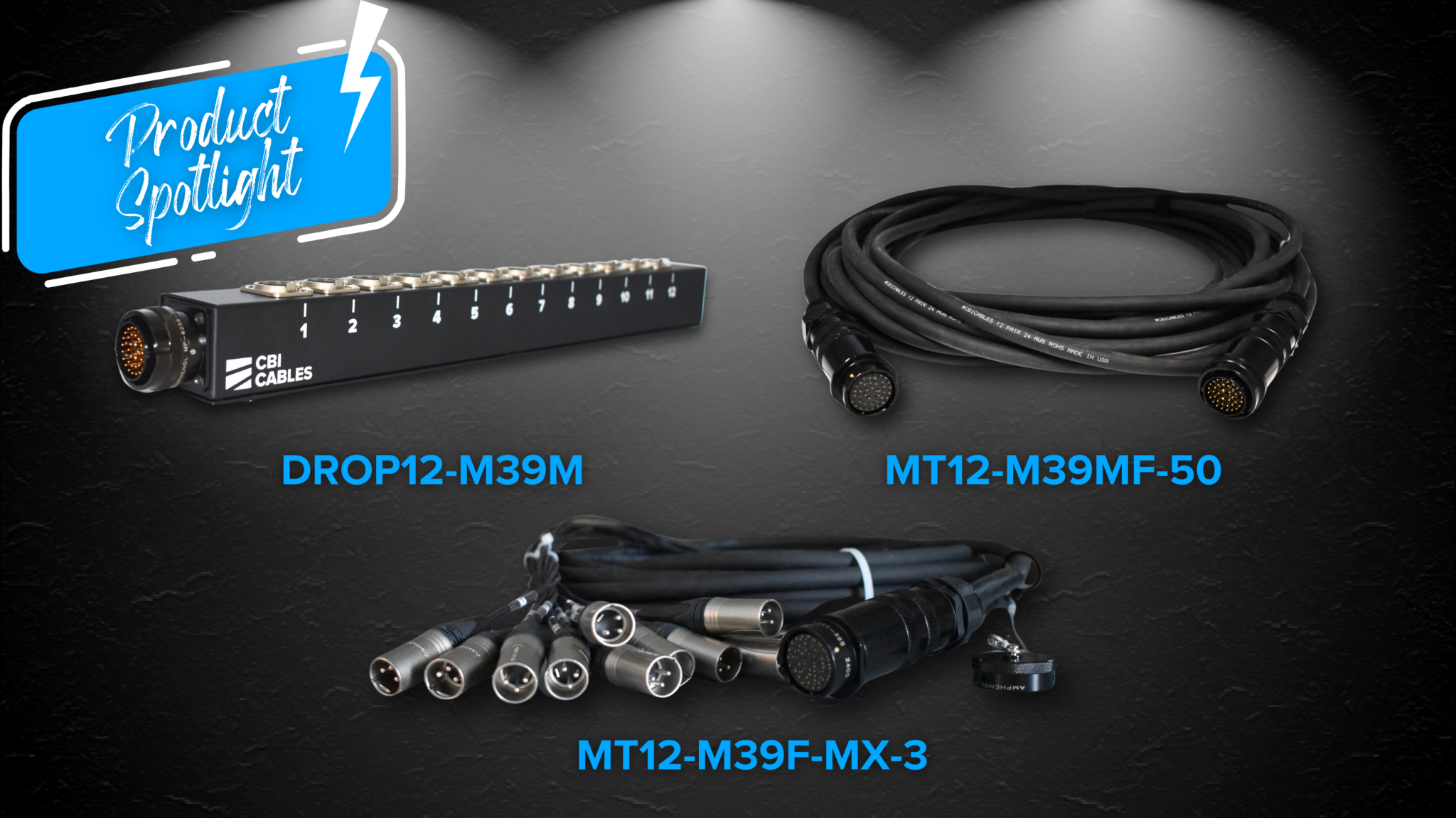 CBI Cables – Audio, Video, Data, Lighting, Power, and Bulk Cables